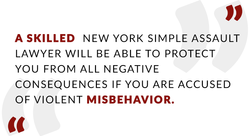 Simple Assault - Law Office of Yelena Sharova